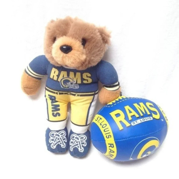 Unbranded | Toys | Rams St Louis Stuffed Animal Football Attached Game ...